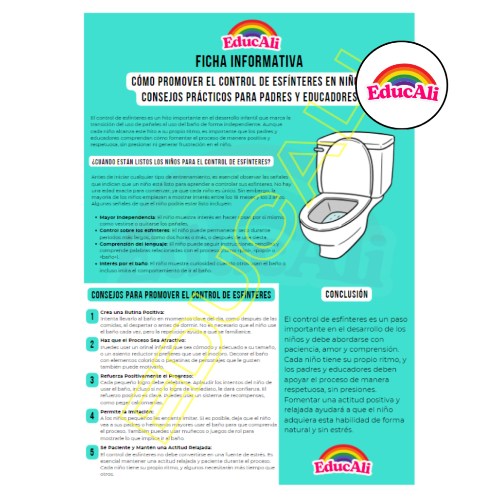 Cómo Promover el Control de Esfínteres en Niños - educali.cl